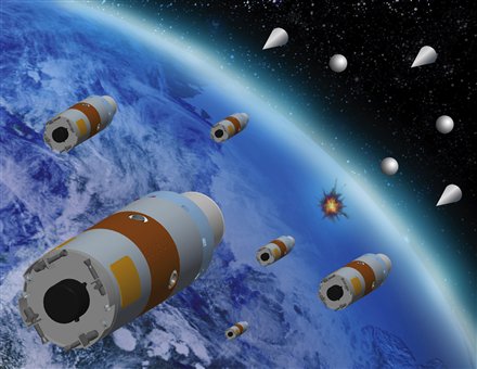 Multiple Kill Vehicle (MKV) Completes Hover Test – Steeljaw Scribe